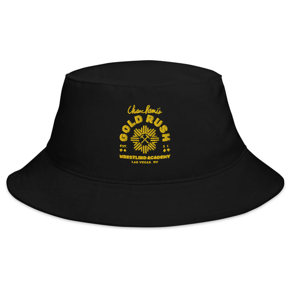 Gold Rush Wrestling Bucket Hat - Blue Chip Athletic