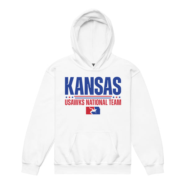 USAW KS National Team Youth Heavy Blend Hoodie - Blue Chip Athletic